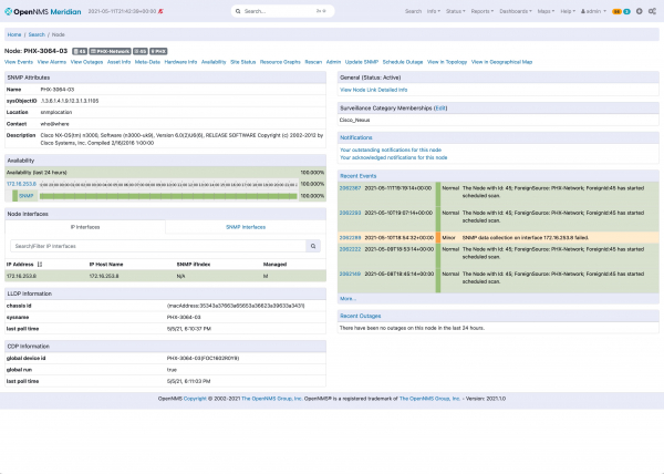 Meridian – The OpenNMS Group, Inc.